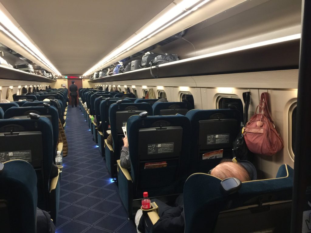 La Green Class du Shinkansen au Japon - DAVID-MINH TRA