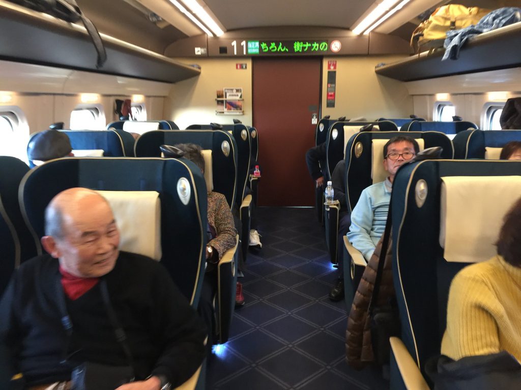 La Green Class du Shinkansen au Japon - DAVID-MINH TRA